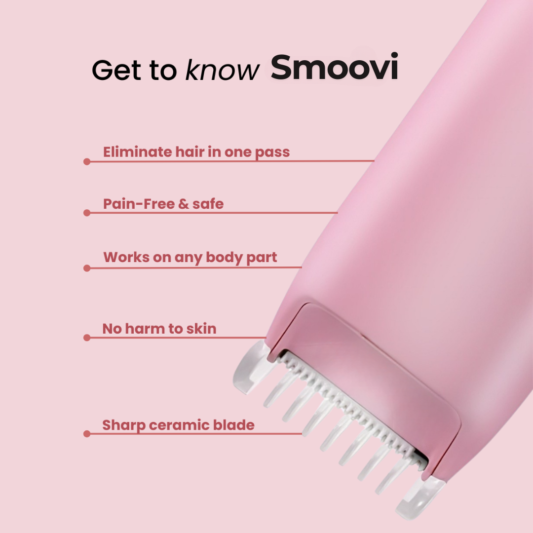 SMOOVI 2.0 Bikini Shaver by PetalSmooth